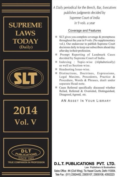 Supreme Laws Today (Weekly) - SLT 2024 Subscription
